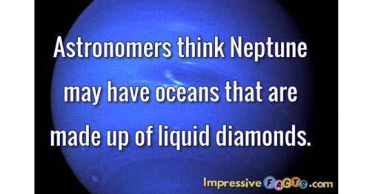 Astronomers think Neptune may have oceans that are made up of liquid ...